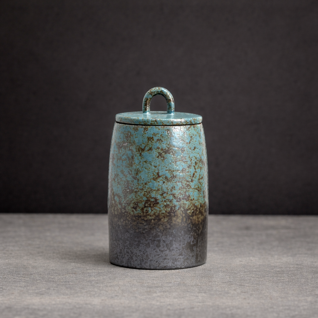 Signature Ceramic Tea Caddy | Tea House Ritual