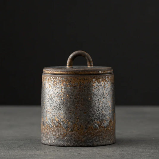 Signature Ceramic Tea Caddy | Tea House Ritual